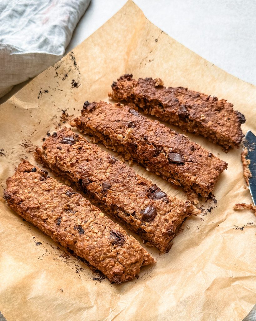 Gesunde und schnelle Bananen Haferriegel | Annelina Waller